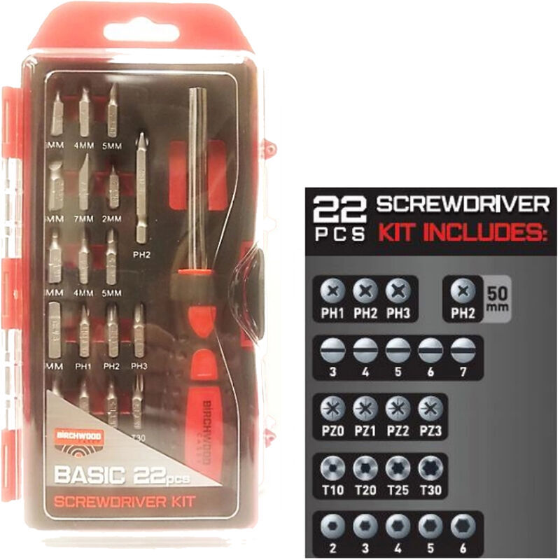 Birchwood Casey Basic Screwdriver Set 22 Pieces | Miyar Adventures