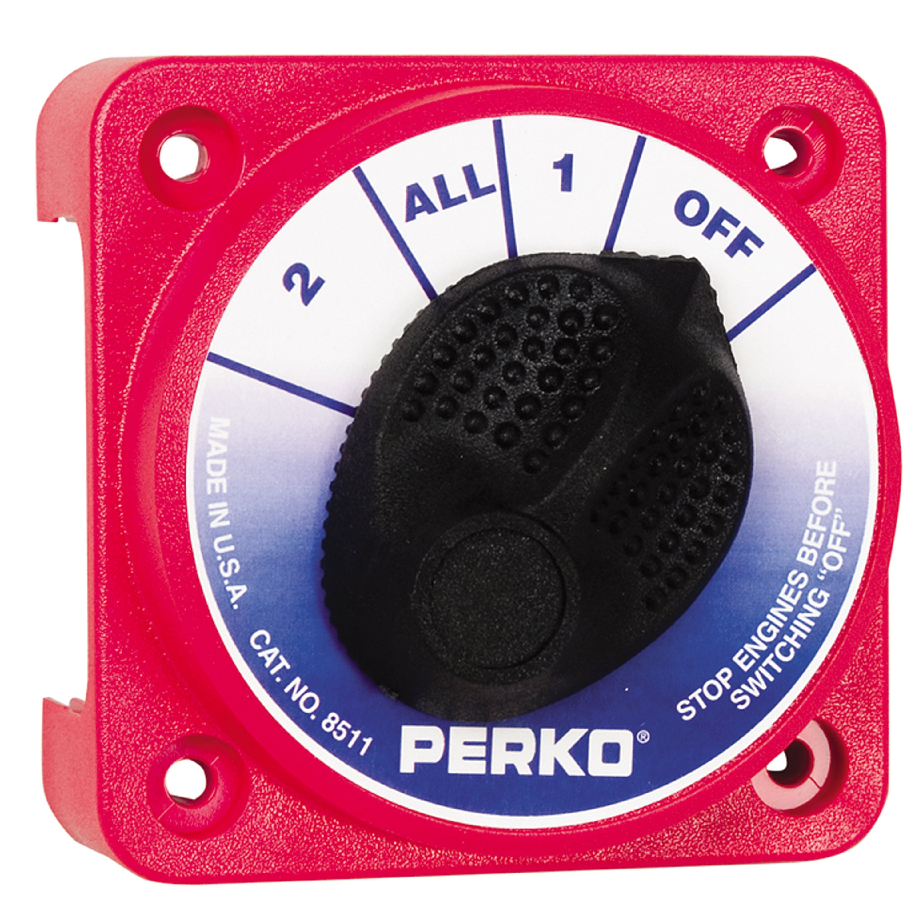 Perko 8511DP Compact Medium Duty Battery Selector Switch | Miyar Adventures