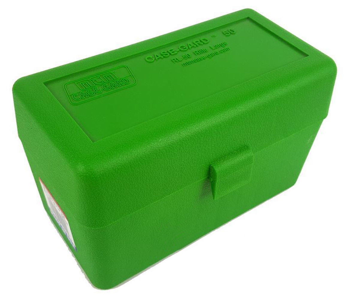 R-50 Series Large Rifle Ammo Box - 50 Round - Green | Miyar Adventures