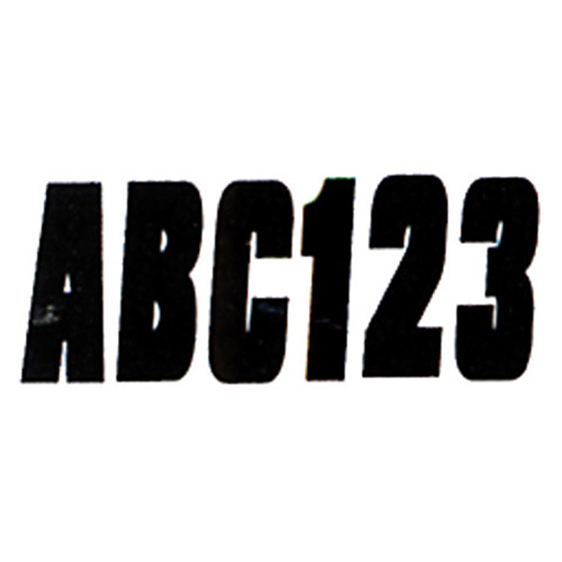 BLK350EC 350 Series 3 in. Letter-Number Kit | Miyar Adventures