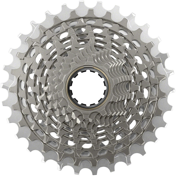 SRAM RED XG-1290 Cassette - 12-Speed For XDR Driver Body Silver E1 ...