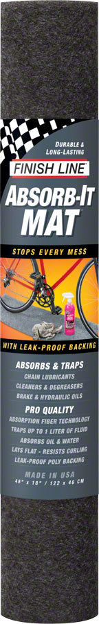 Finish Line Absorb-It Mats | Miyar Adventures