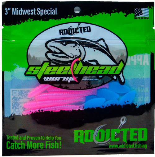 Addicted Fishing Sloppy Smith Worms - 3" Midwest Special | Miyar Adventures
