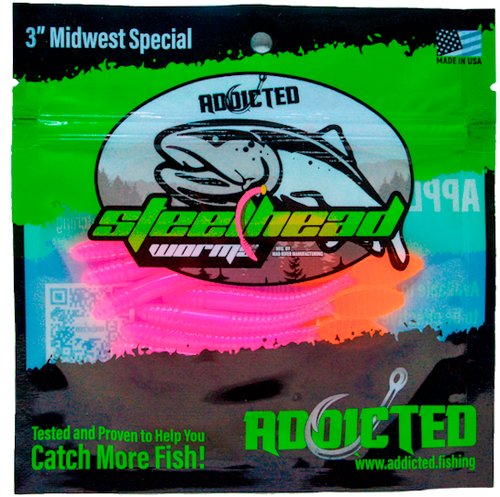 Addicted Fishing Shipe Worms - 3" Midwest Special | Miyar Adventures