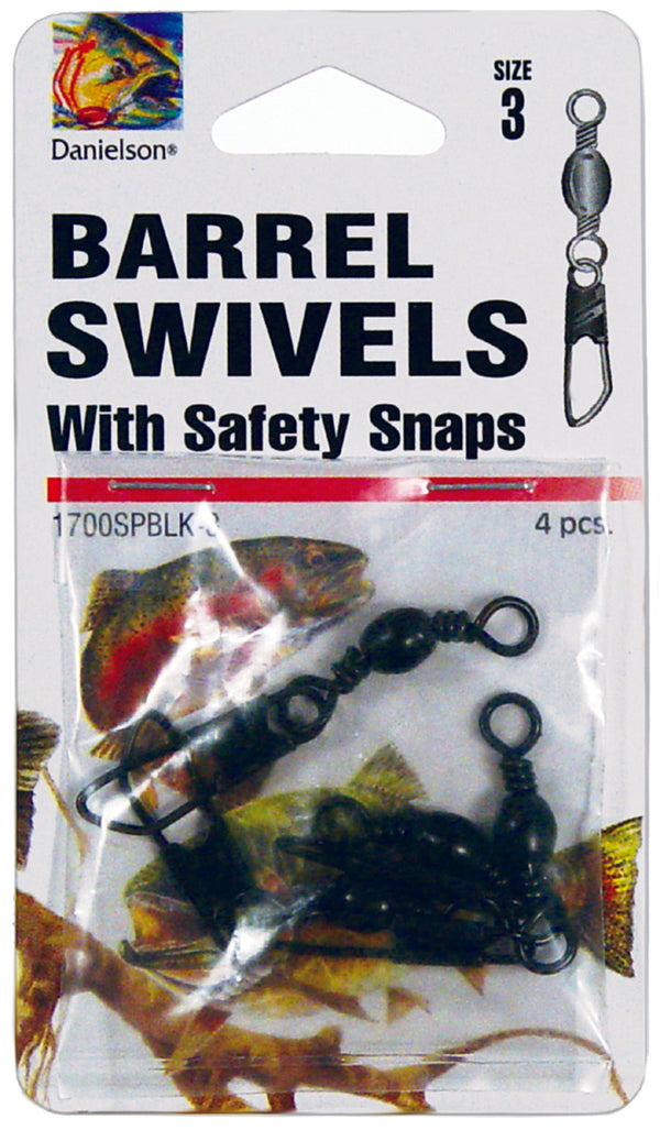 Danielson Barrel Swivels & Safety Snaps | Miyar Adventures
