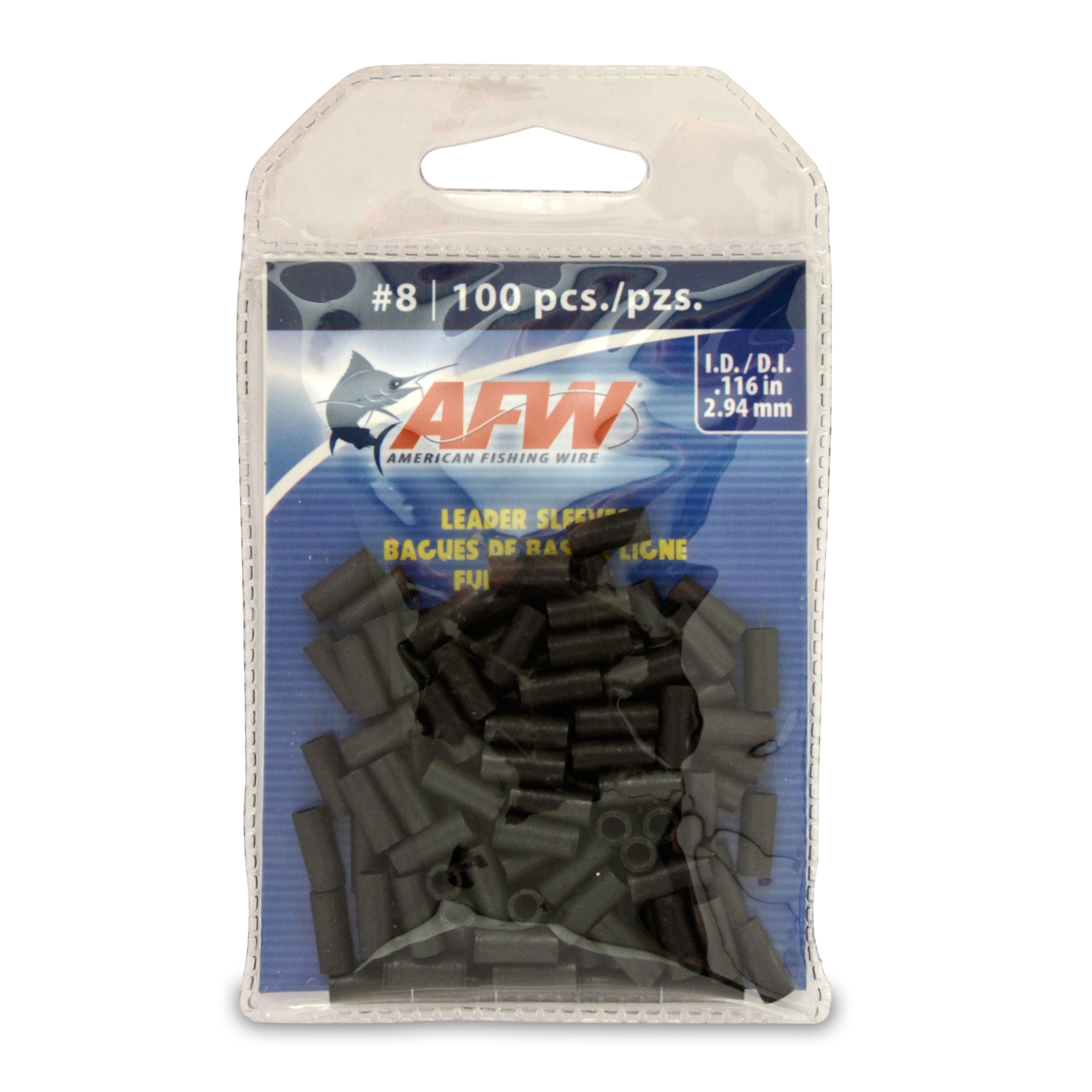 American Fishing Wire Single Barrel Leader Sleeves | Miyar Adventures